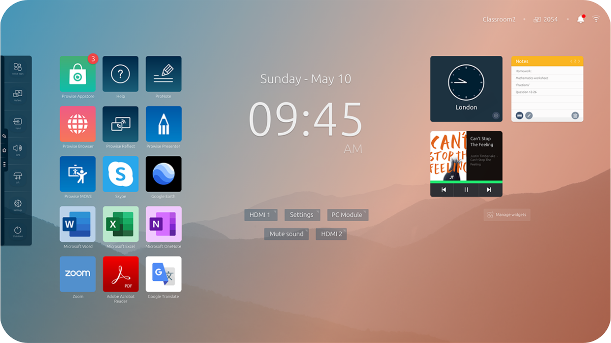 Display interactiv Prowise Ultra HD LED 86 inch Multi-touchscreen - eMAG.ro